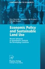Economic Policy and Sustainable Land Use: Recent Advances in ...