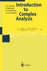Introduction to Complex Analysis | SpringerLink