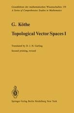 Topological Vector Spaces I | SpringerLink