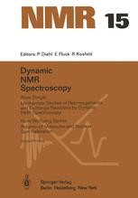 Dynamic NMR Spectroscopy | SpringerLink