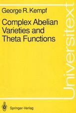 Complex Abelian Varieties and Theta Functions | SpringerLink