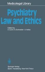 Psychiatry — Law and Ethics | SpringerLink