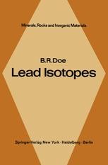 Lead Isotopes | Springer Nature Link (formerly SpringerLink)