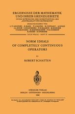 Norm Ideals of Completely Continuous Operators | SpringerLink