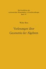 Vorlesungen über Geometrie der Algebren: Geometrien von Möbius ...