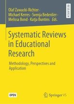 Systematic Reviews in Educational Research: Methodology, Perspectives ...