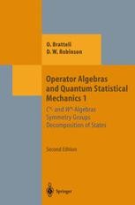 Operator Algebras and Quantum Statistical Mechanics 1: C*- and W ...