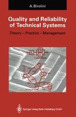 Quality and Reliability of Technical Systems: Theory - Practice ...