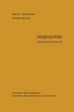 Inequalities | Springer Nature Link (formerly SpringerLink)