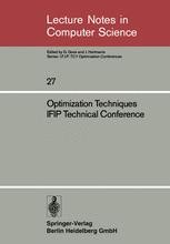 Optimization Techniques IFIP Technical Conference: Novosibirsk, July 1 ...