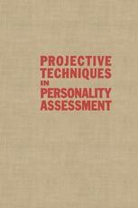 Projective Techniques in Personality Assessment: A Modern Introduction ...