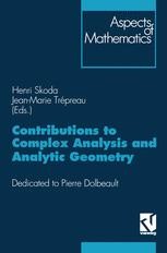 Contributions to Complex Analysis and Analytic Geometry: Dedicated to Pierre Dolbeault ...