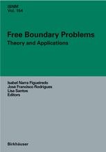 Free Boundary Problems: Theory and Applications | SpringerLink
