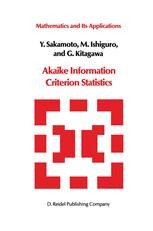 Akaike Information Criterion Statistics | Springer Nature Link