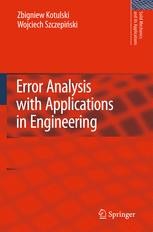 Error Analysis with Applications in Engineering | SpringerLink