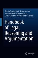 Handbook of Legal Reasoning and Argumentation | SpringerLink