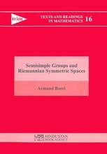 Semisimple Groups and Riemannian Symmetric Spaces | SpringerLink