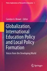Globalization, International Education Policy and Local Policy ...