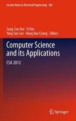 Computer Science and its Applications: CSA 2012 | SpringerLink