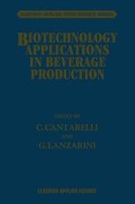 Biotechnology Applications in Beverage Production | Springer Nature Link