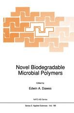 Novel Biodegradable Microbial Polymers | SpringerLink