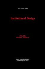 Institutional Design | SpringerLink