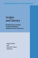 Scripts and Literacy: Reading and Learning to Read Alphabets ...