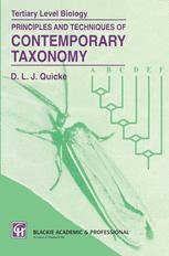 Principles and Techniques of Contemporary Taxonomy | Springer Nature ...