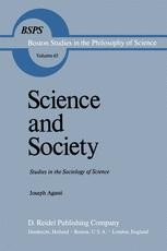 Science and Society: Studies in the Sociology of Science | SpringerLink