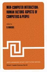 Man-Computer Interaction: Human Factors Aspects of Computers & People ...