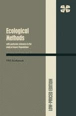 Ecological Methods: With Particular Reference to the Study of Insect ...