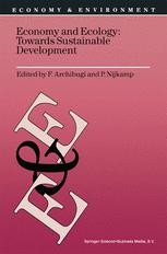 Economy & Ecology: Towards Sustainable Development | SpringerLink