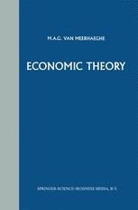 Economic Theory: A Critic’s Companion | SpringerLink