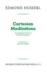 Cartesian Meditations: An Introduction to Phenomenology | SpringerLink