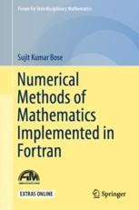 Numerical Methods of Mathematics Implemented in Fortran | SpringerLink