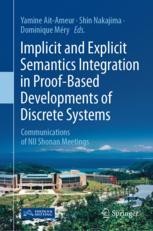 Implicit and Explicit Semantics Integration in Proof-Based Developments ...