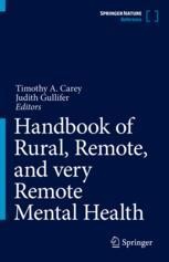 Handbook of Rural, Remote, and very Remote Mental Health | SpringerLink