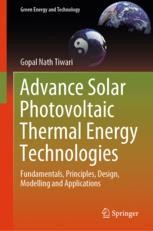 Advance Solar Photovoltaic Thermal Energy Technologies: Fundamentals ...
