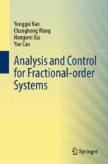 Analysis and Control for Fractional-order Systems | SpringerLink