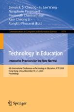 Technology in Education. Innovative Practices for the New Normal: 6th ...