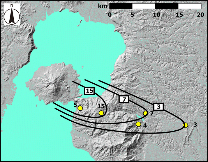 The 1914 Taisho eruption of Sakurajima volcano: stratigraphy and ...