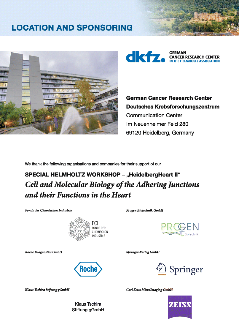 Special issue Heidelberg Heart II: Abstracts of oral and poster ...