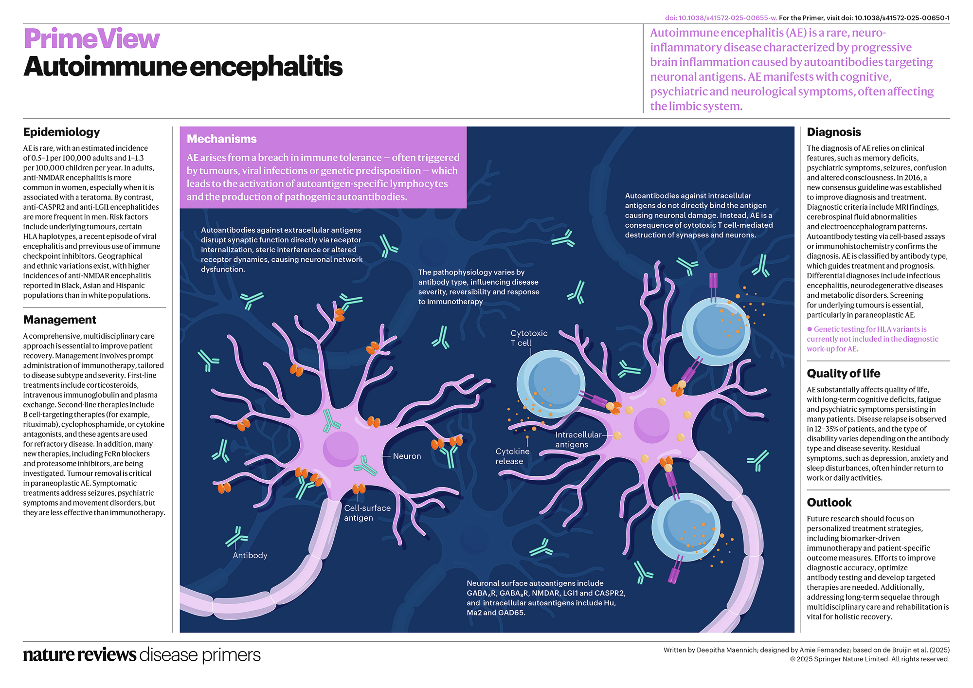 Autoimmune encephalitis | Nature Reviews Disease Primers