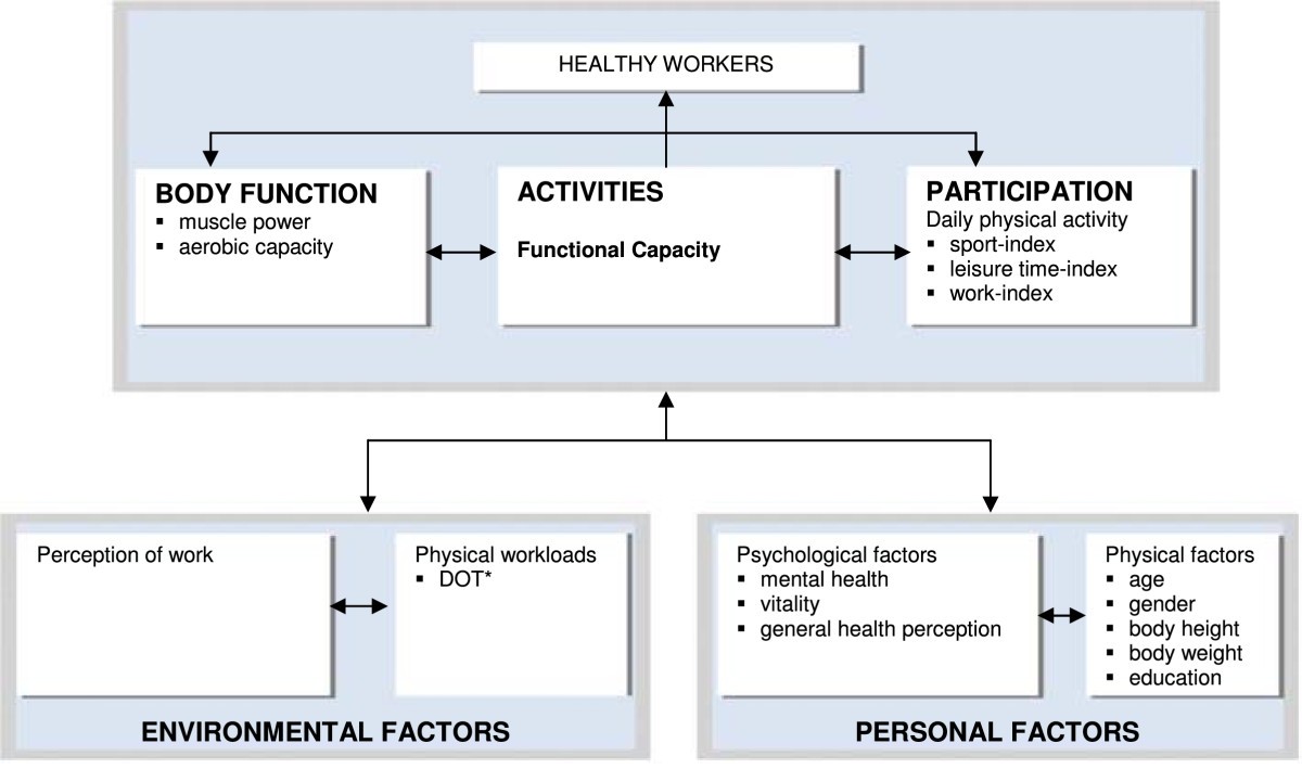 Construct validity of functional capacity tests in healthy workers ...