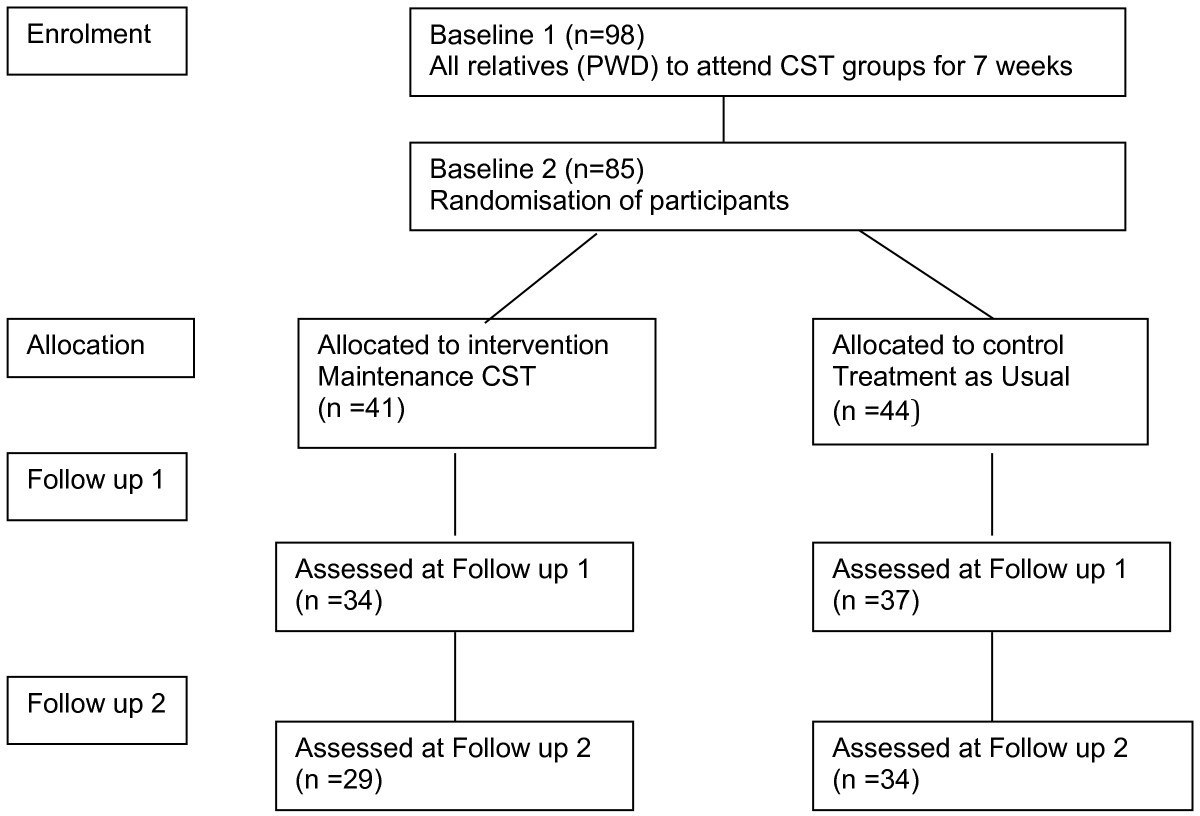 The effects of a Cognitive Stimulation Therapy [CST] programme for ...