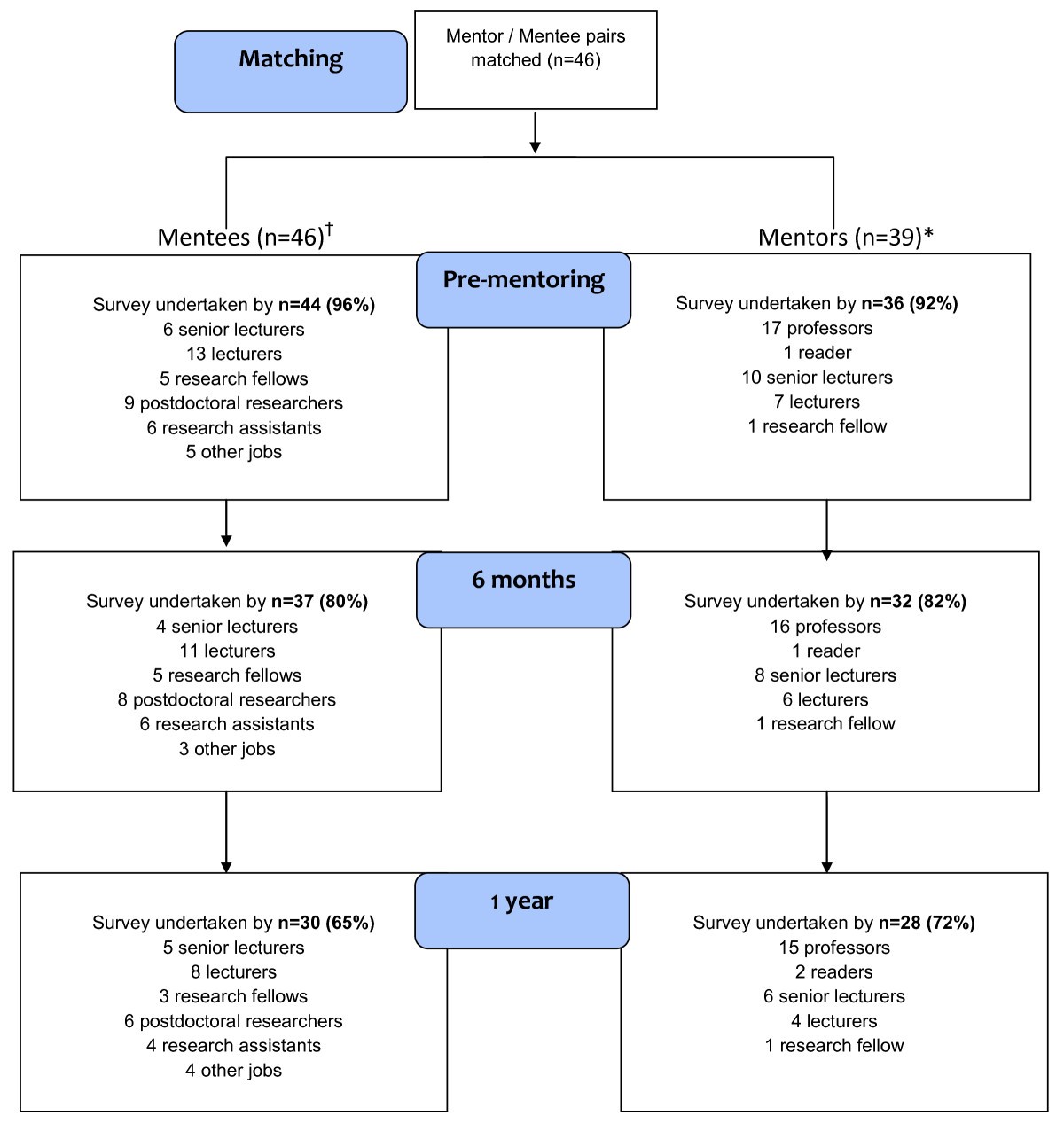 One Year Outcomes Of A Mentoring Scheme For Female Academics A Pilot