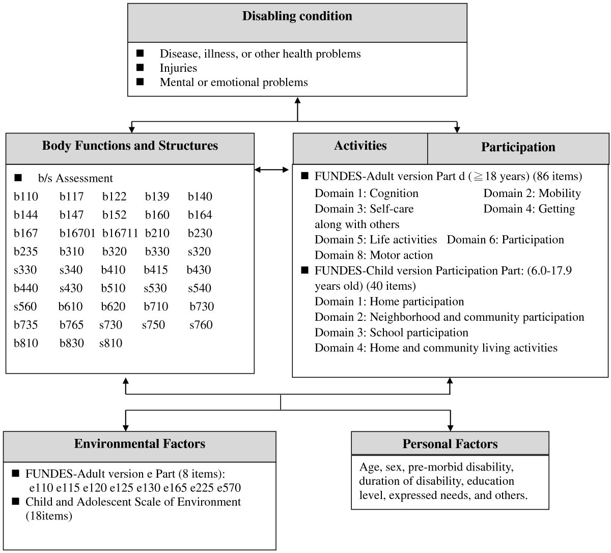 Implementing disability evaluation and welfare services based on the ...