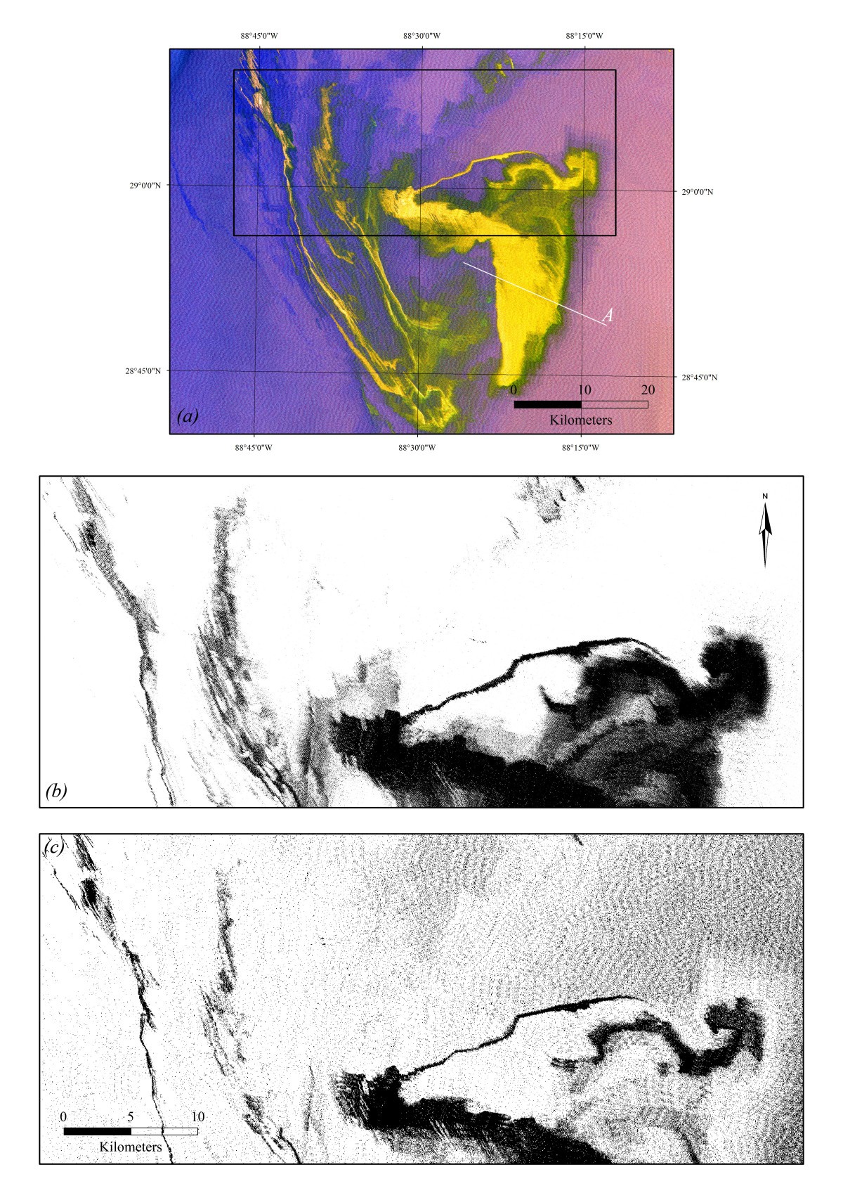 Development of band ratioing algorithms and neural networks to detection of oil spills using ...