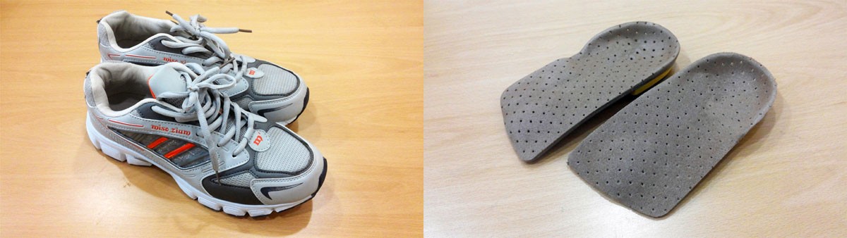 Biomechanical analysis on custom-made insoles in gait of idiopathic pes ...