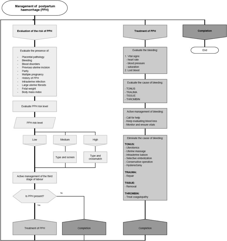 The impact of the implementation of the postpartum haemorrhage ...